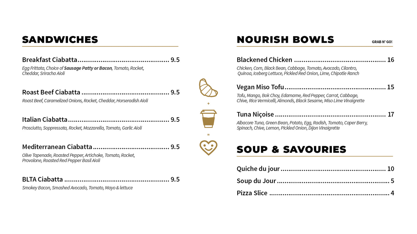 Maple Ridge Menu – Blacksmith Bakery